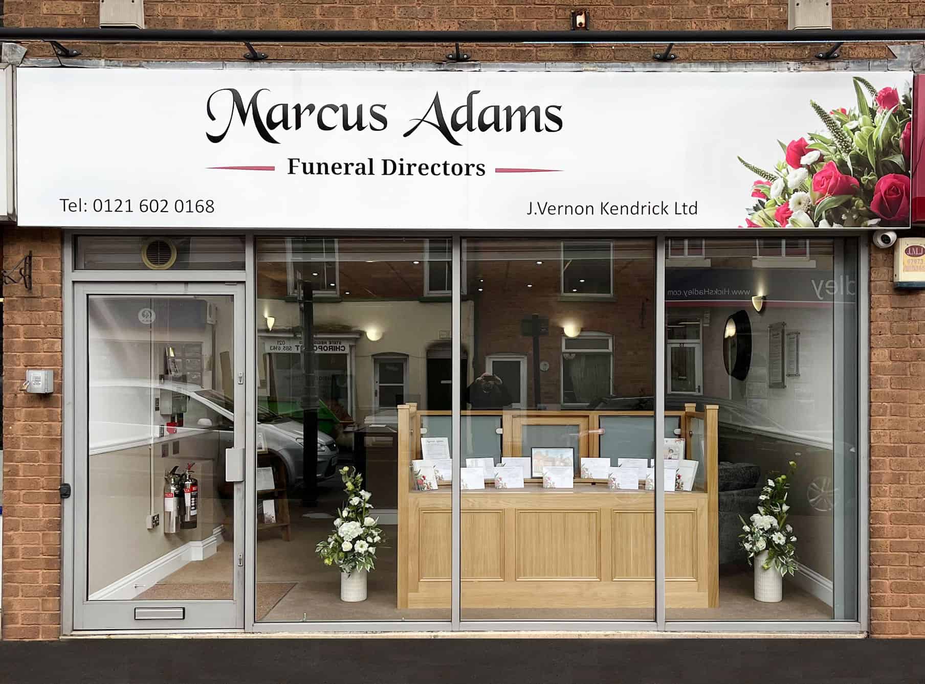 Contact J. Vernon Kendrick - Funeral Directors Stourbridge